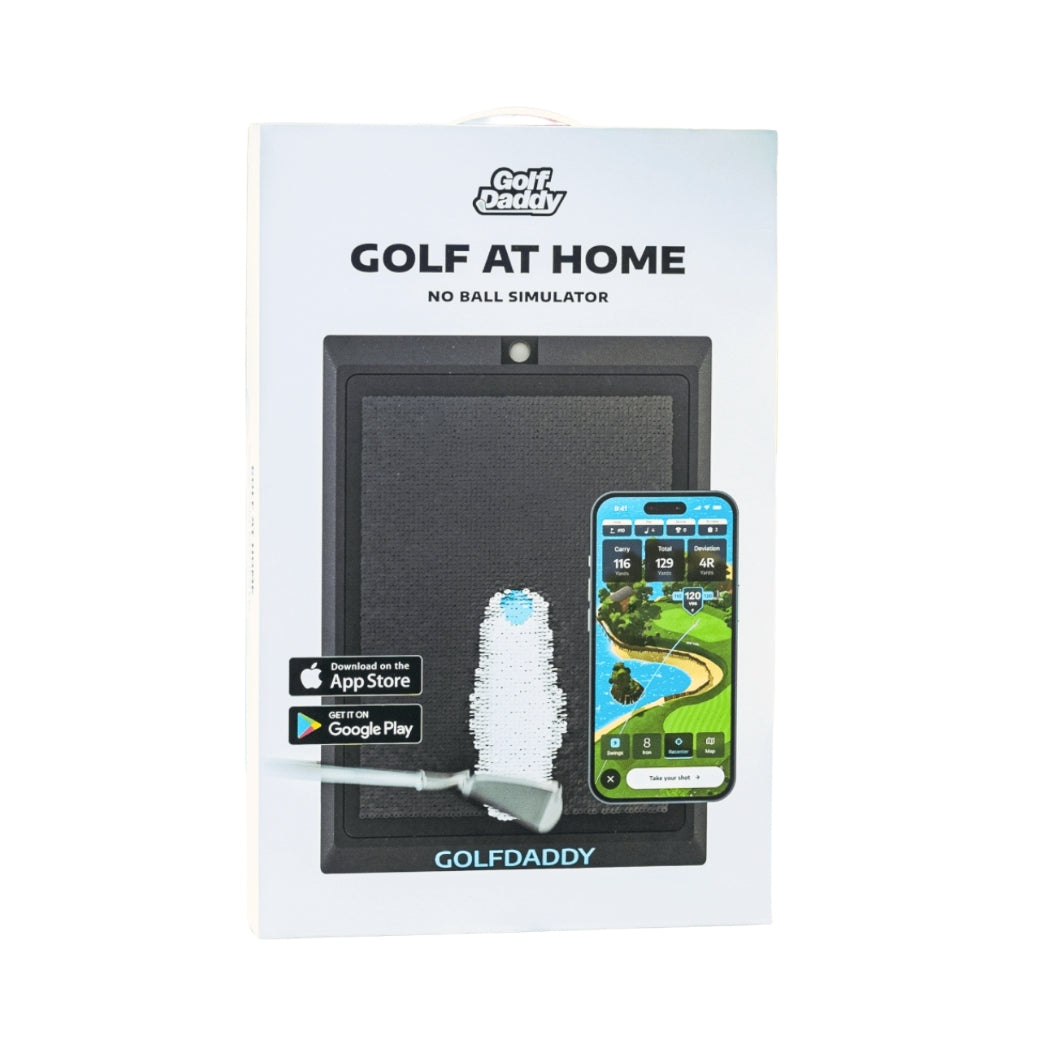 Golf Daddy Japan ｜ショット跡が白く残る新感覚ゴルフスイング練習器具